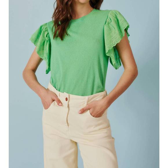 Deluc | Tops | New Deluc Eris Tshirt In Jade | Poshmark